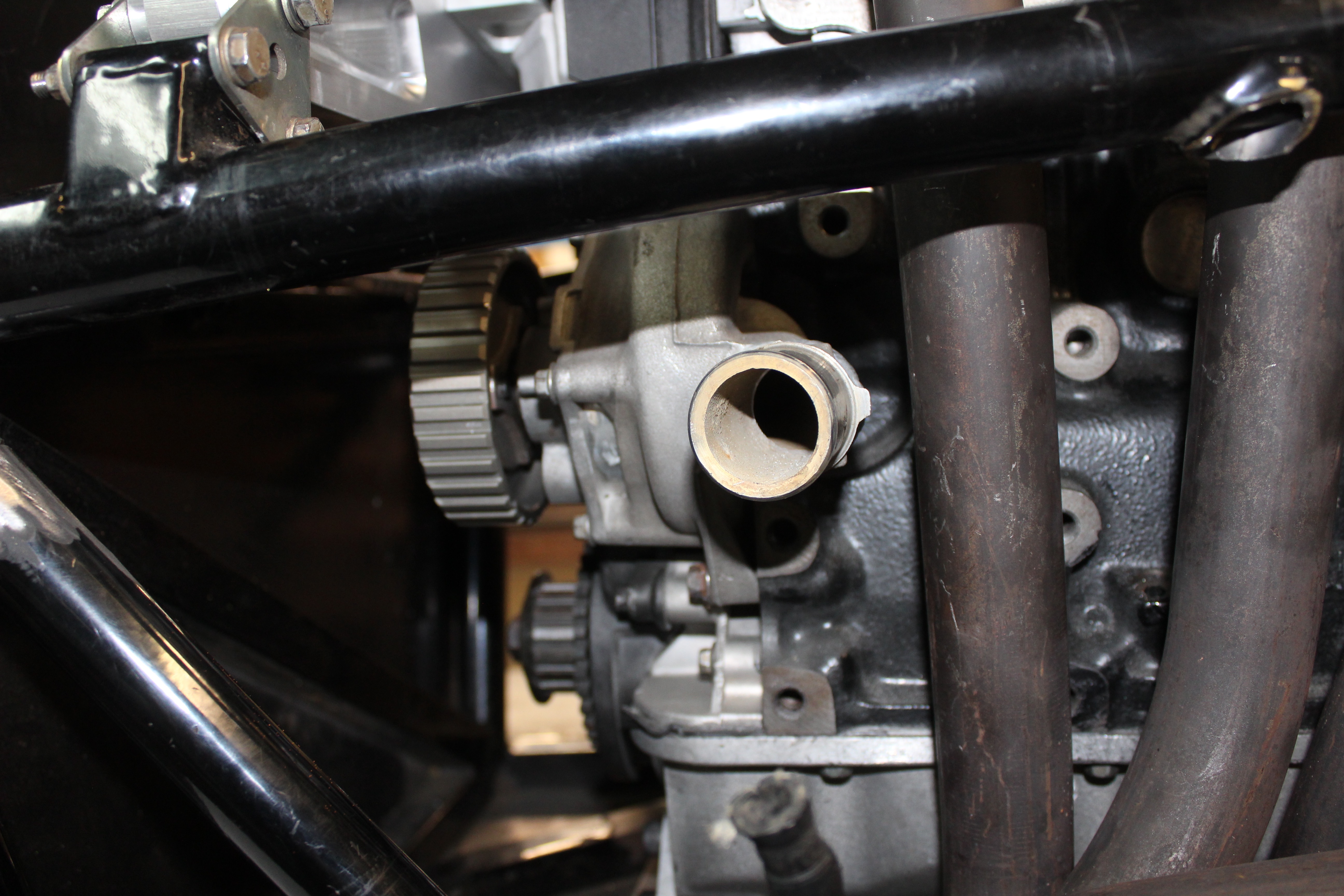 Redirecting Water Pump Inlet Pipe – Zetec Conversion